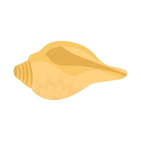 Premium Vector Shankh Or Conch Shell Used In Buddhism And Hindu Religion