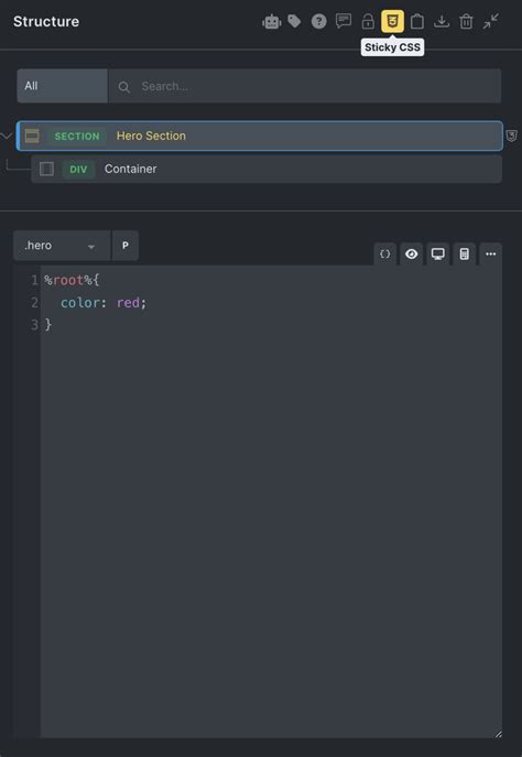 Styles And Classes Advanced Themer