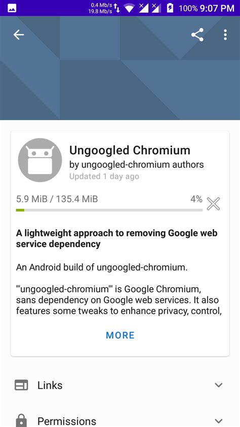 Why Ungoogled Chromium Is Not Updating Automatically Apps F Droid
