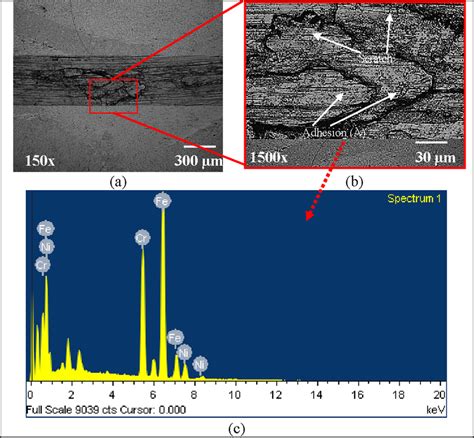 Sem Micrographs Of Worn Surfaces Of Smooth Surface After Dry Sliding