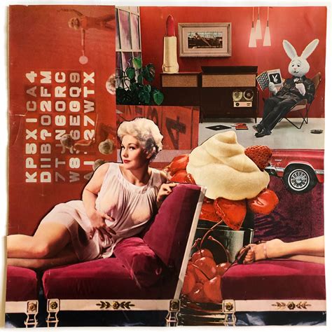 Vintage Magazine Collage Marilyn S Mansion Original Art Playboy
