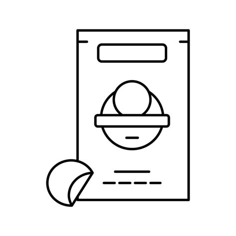 Pimple Patches Line Icon Vector Illustration 19597735 Vector Art At