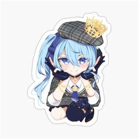Hoshimachi Suisei Sticker For Sale By Mileskuy Redbubble