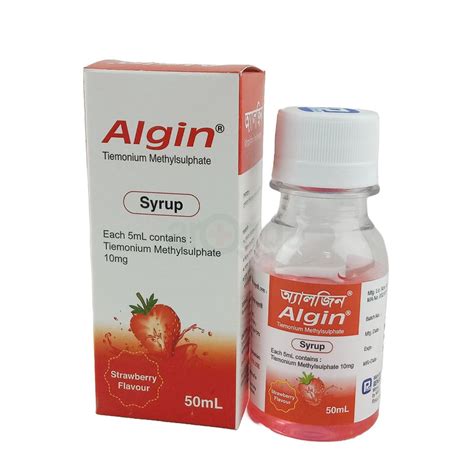 Algin 50ml 10mg5ml Syrup Arogga Online Pharmacy