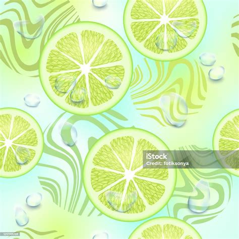 여름 배너 템플릿 추상 물결 모양 배경에 열대 과일 신선한 육즙이 많은 라임 음식 배경 감귤류 Eps 10 라임에 대한 스톡 벡터 아트 및 기타 이미지 Istock