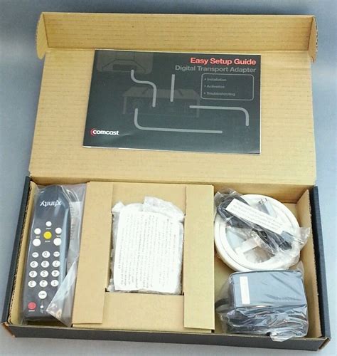 New Comcast Digital Transport Adapter Self Installation Kit Model