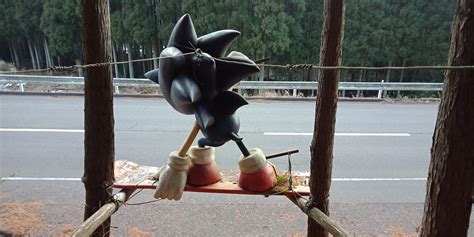 Giant Japanese Sonic Statue Mystery Solved New Photos And Details The
