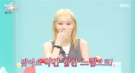 르세라핌 채원 샐러드파” Vs 사쿠라 한식파” ‘전참시
