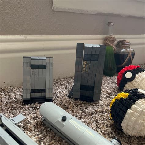 Interstellar Movie Robot Tars Custom Figure Made With Real Lego Not An Official Lego Product Etsy