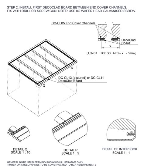 Decoclad Installation Guide Carrolls Wholesale Timber