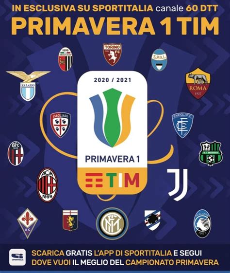 Campionato Primavera Copertura Totale Sportitalia Per Le 254 Partite