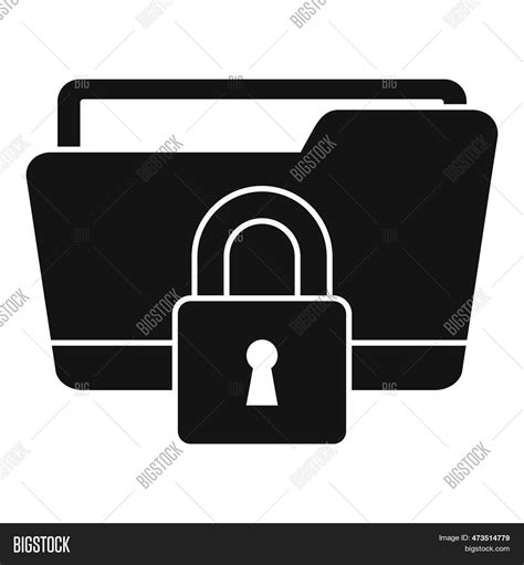 Locked Remote Folder Image Photo Free Trial Bigstock