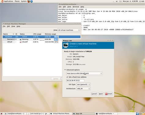 set up xen 3 4 3 rc2 and libvirt 0 7 0 dom0 with 2 6 31 8 xenified aka