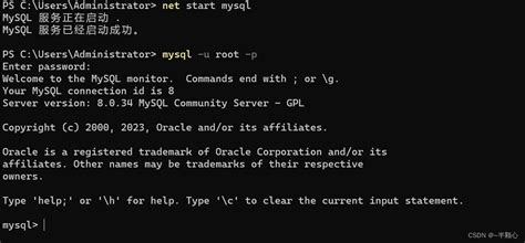 Mysql下载、安装与配置教程 Csdn博客
