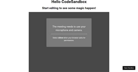 React Native Jitsi Meet Examples Codesandbox React Native Jitsi Meet Examples Codesandbox