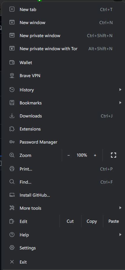 Nightly Too Much Padding In Menus · Issue 34152 · Bravebrave