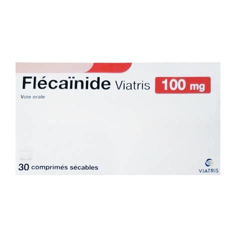 Flecainide 100mg Viatris 3 Vỉ X 10 Viên Phòng Ngừa Loạn Nhịp Tim