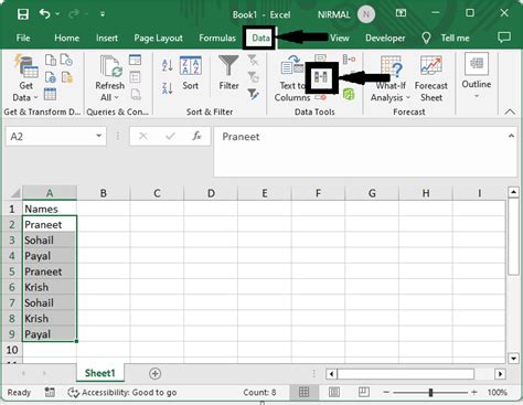 How To Eliminate Repeated Values Remove Duplicates In Excel