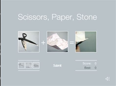 Scissors Paper Stone Play Online On Flash Museum 🕹️