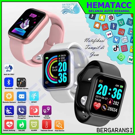Jual Jam Tangan Pintar Y68 Original Anti Air Ip67 Jam Aimo Imo Imoo Aimoo Z6 Frozen Frosen Anti
