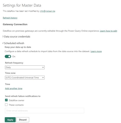 How Do I Create A Power Bi Dataflow With Business Central Data