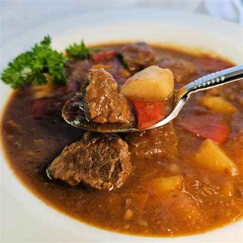 German Goulash Soup Recipe Authentic Gulaschsuppe