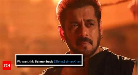 ‘come Back Salman Khan Disappointed Fans Appeal To The Actor After