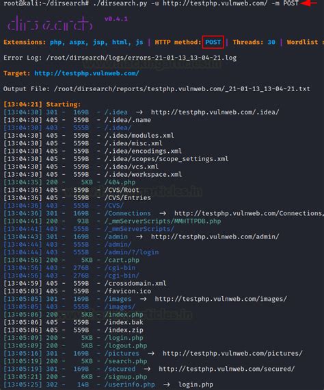 Comprehensive Guide On Dirsearch