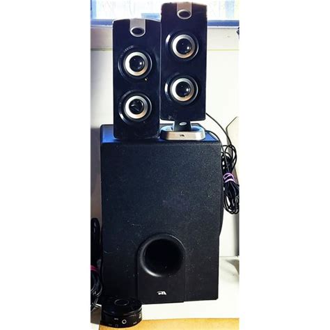 5 Sound Sytem With Power Supply And Control Pod