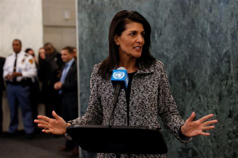News Wrap Un Ambassador Haley Warns Those Who ‘dont Have Our Back