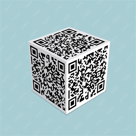 Premium Vector Conceptual Design Of Two Dimensional Code Is The