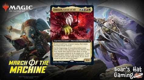 Five Color Omnath Revealed With March Of The Machine Spoilers Boars
