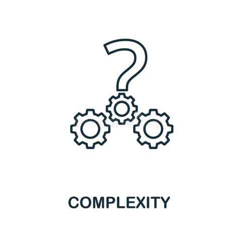 Complexity Icon Stock Illustrations 2818 Complexity Icon Stock