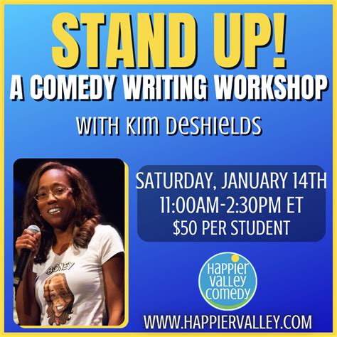 Tickets For Stand Up A Comedy Writing Workshop In Hadley From Showclix