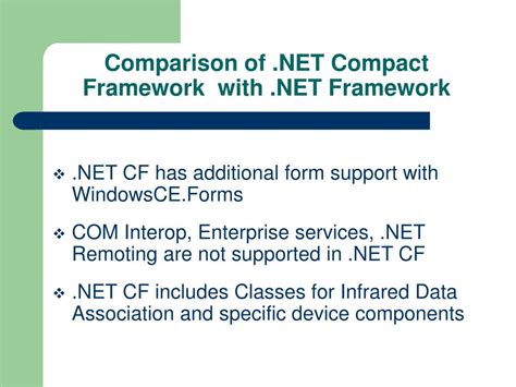 Ppt Mobile Application Development Using Microsofts Net Framework