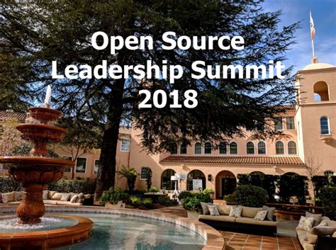 AWS Presents At The Open Source Leadership Summit 2018 AWS Open