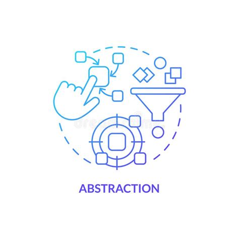 Abstraction Blue Gradient Concept Icon Stock Vector Illustration Of Instruction Logo 248447363