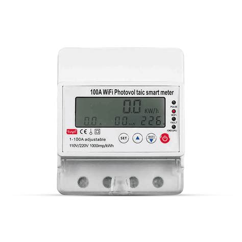 Smart Wifi Meter Single Phase 100A Smart Watt