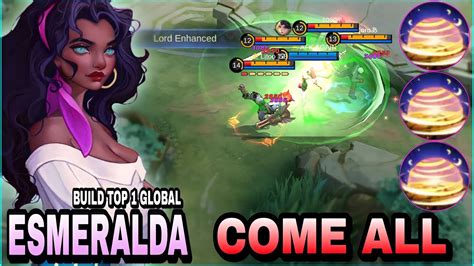 Esmeralda Best Build 2023 Unlimited Shield ~ Top 1 Global Esmeralda