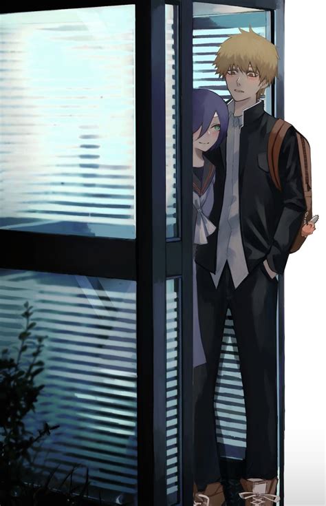 Denji Reze And Pochita Chainsaw Man Drawn By Deyo Nicijyou Danbooru