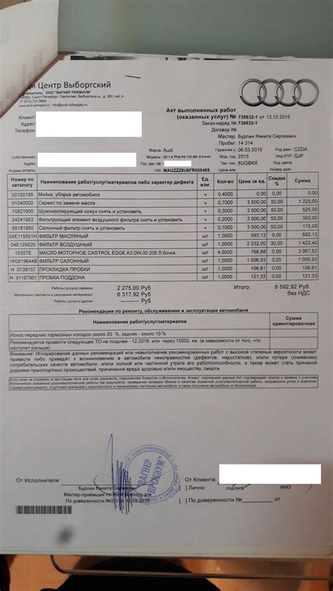 ТО 15000 — Audi Q3 (1G), 1,4 л, 2014 года | плановое ТО | DRIVE2