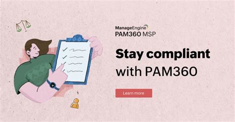 Learn About Pam360 Features For Compliance Manageengine Msp Solutions