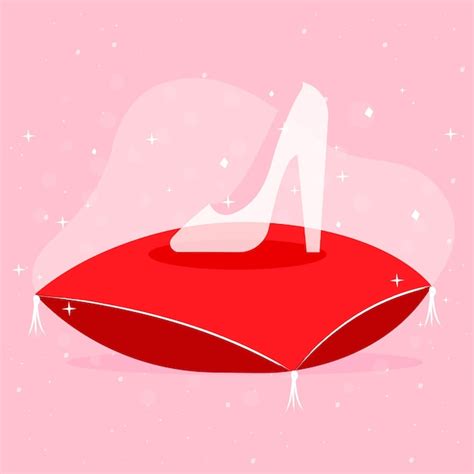 Free Vector Cinderella Glass Shoe