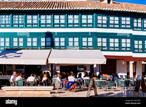 Plaza Mayor Main Square Located In The Center Of The Old Town With A