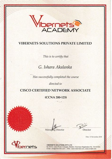 ishara akalanka on linkedin ccna 200 125 course completed i m proud to