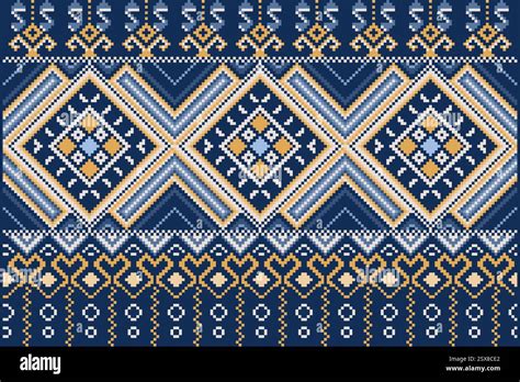 Knitting Seamless Patterns Abstract Geometric Pattern Design For