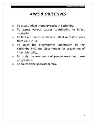 Infant Mortality Rate PDF