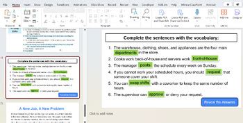 Swapping Shifts Lesson Plan Interactive Presentation By Creating Context