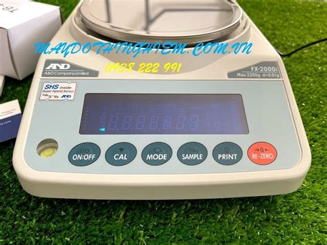 Cân điện tử AND FX 2000i 2200g x 0 01 Máy đo thí nghiệm