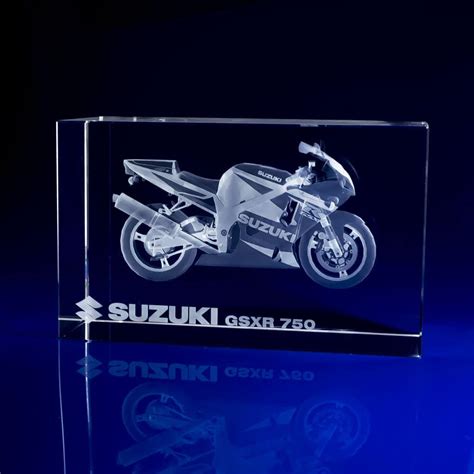 Rectangle Crystal Paperweights 3d Engraved Glass Laser Crystal